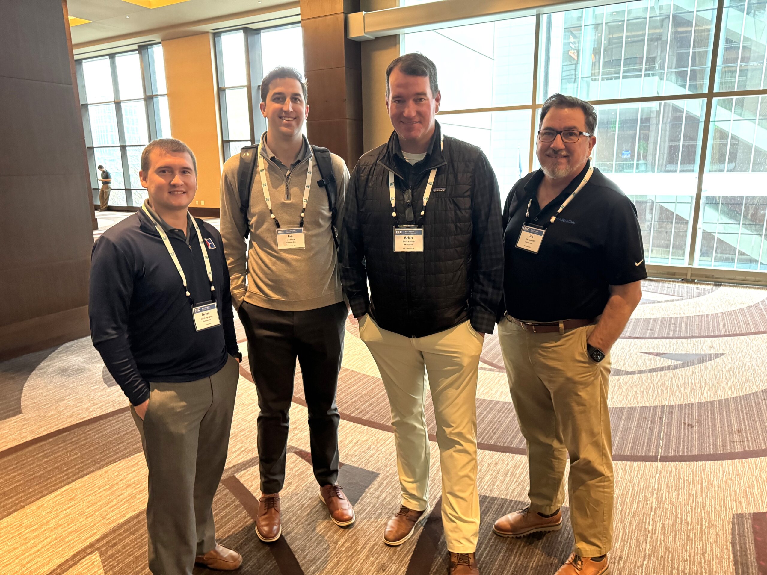 The Harmon team joins the industry at BEC 2024 | Harmon